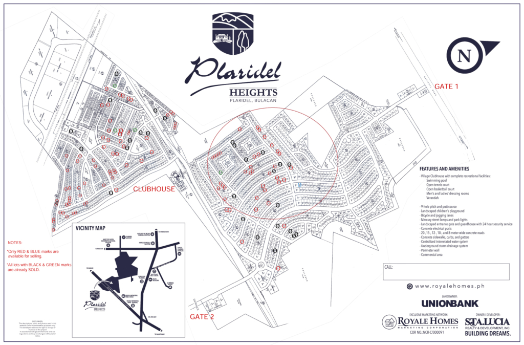 Plaridel Heights - TWR Properties Inc. - House and Lot for Sale in Bulacan